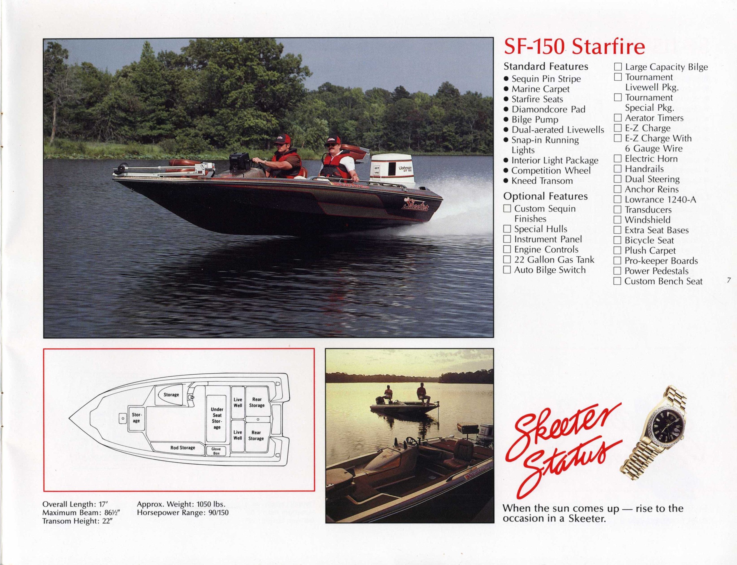 1985 Skeeter Fishing Boats